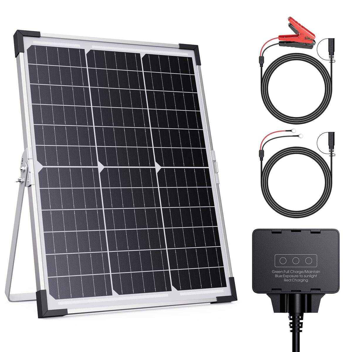 20W 12V Solar Battery Maintainer & Trickle Charger – CALLSUNSOLAR